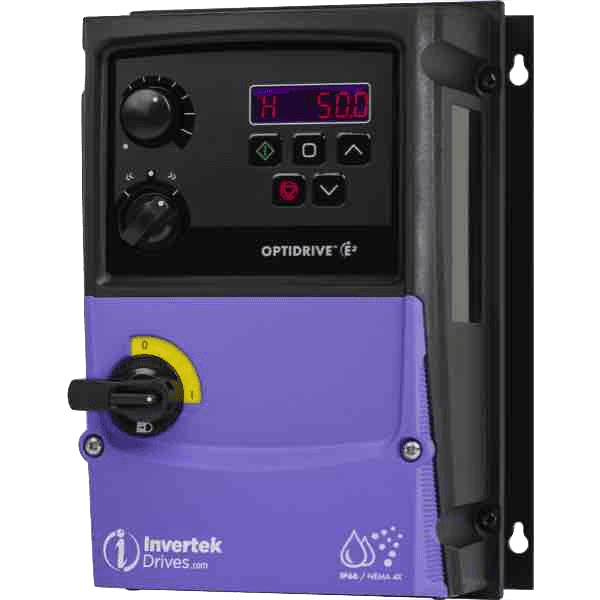 Invertek Optidrive E3 - NEMA 4X "Switched" – Variable Frequency Drives ...
