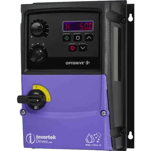 Invertek Optidrive E3 - NEMA 4X "Switched" – Variable Frequency Drives ...